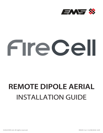 EMS FireCell Aerial Installation Guide | Manualzz
