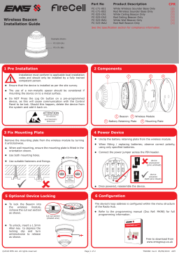 EMS FireCell Beacon - installation Guide