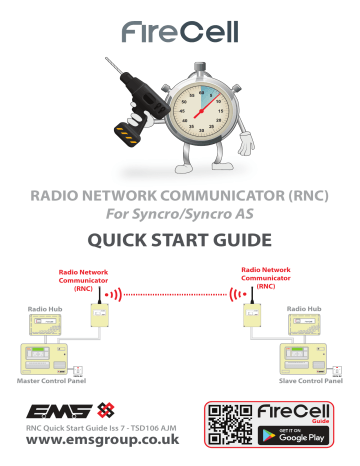 EMS FireCell Radio Network Communicator Quick Start Guide | Manualzz