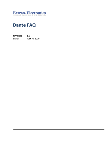 Extron XTP II CP HD 4K PLUS I/O Board Manual | Manualzz