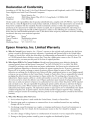 Epson WorkForce Pro WF-4834 - installation Guide, User's Guide ...