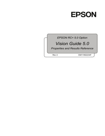 Epson CV1 Vision Guidance Guide | Manualzz