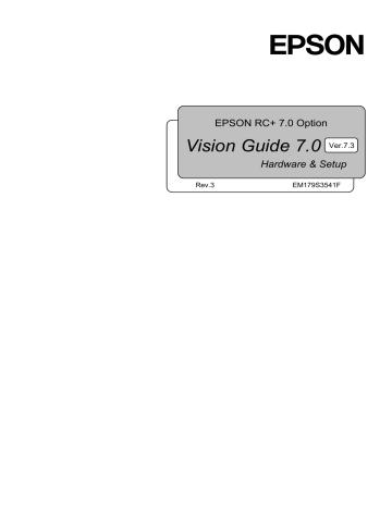 Epson CV2 Vision Guidance Guide | Manualzz