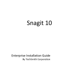 TechSmith Snagit Hotkeys Guide | AI Chat & PDF Access | Manualzz