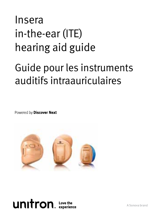 Unitron Insera 10A Omni User Guide | Manualzz