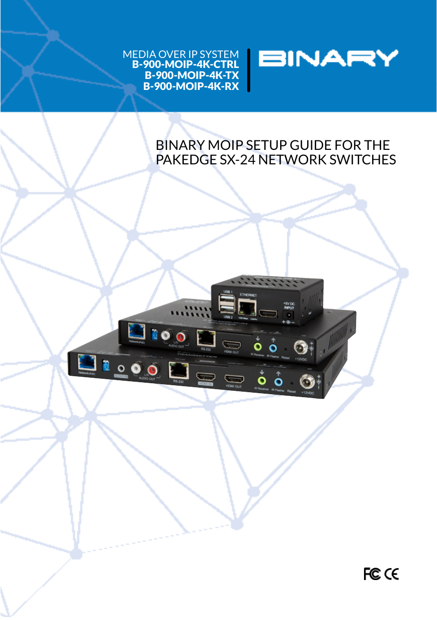 Control4 Binary Media Over IP (MoIP) Installation guide | Manualzz