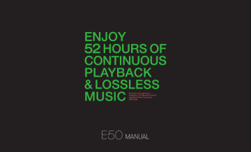 Iriver e50 Owner Manual | Manualzz