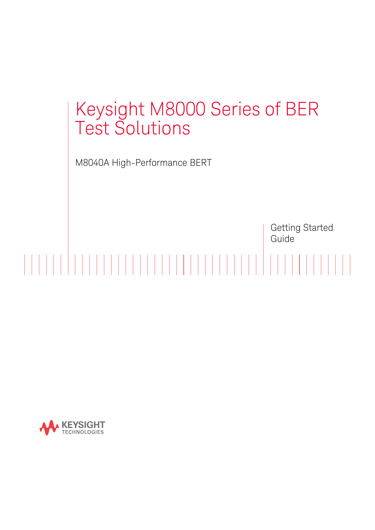 Keysight Technologies J-BERT M8040A, M8000 Series, M8040A-BU1, M8040A ...