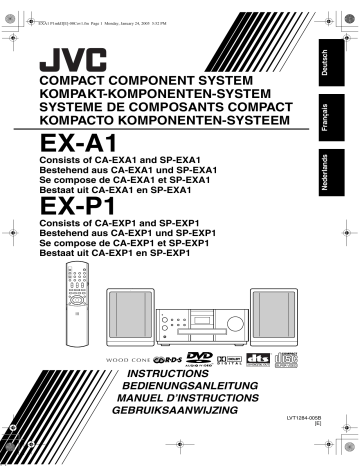 JVC EX-P1E, EX-A1E, EX-P1, EX-A1, CA-EXA1, SP-EXP1, CA-EXP1, SP-EXA1 ...