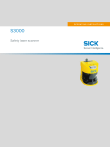 Sick S3000 Safety Laser scanner Operating instructions | Manualzz