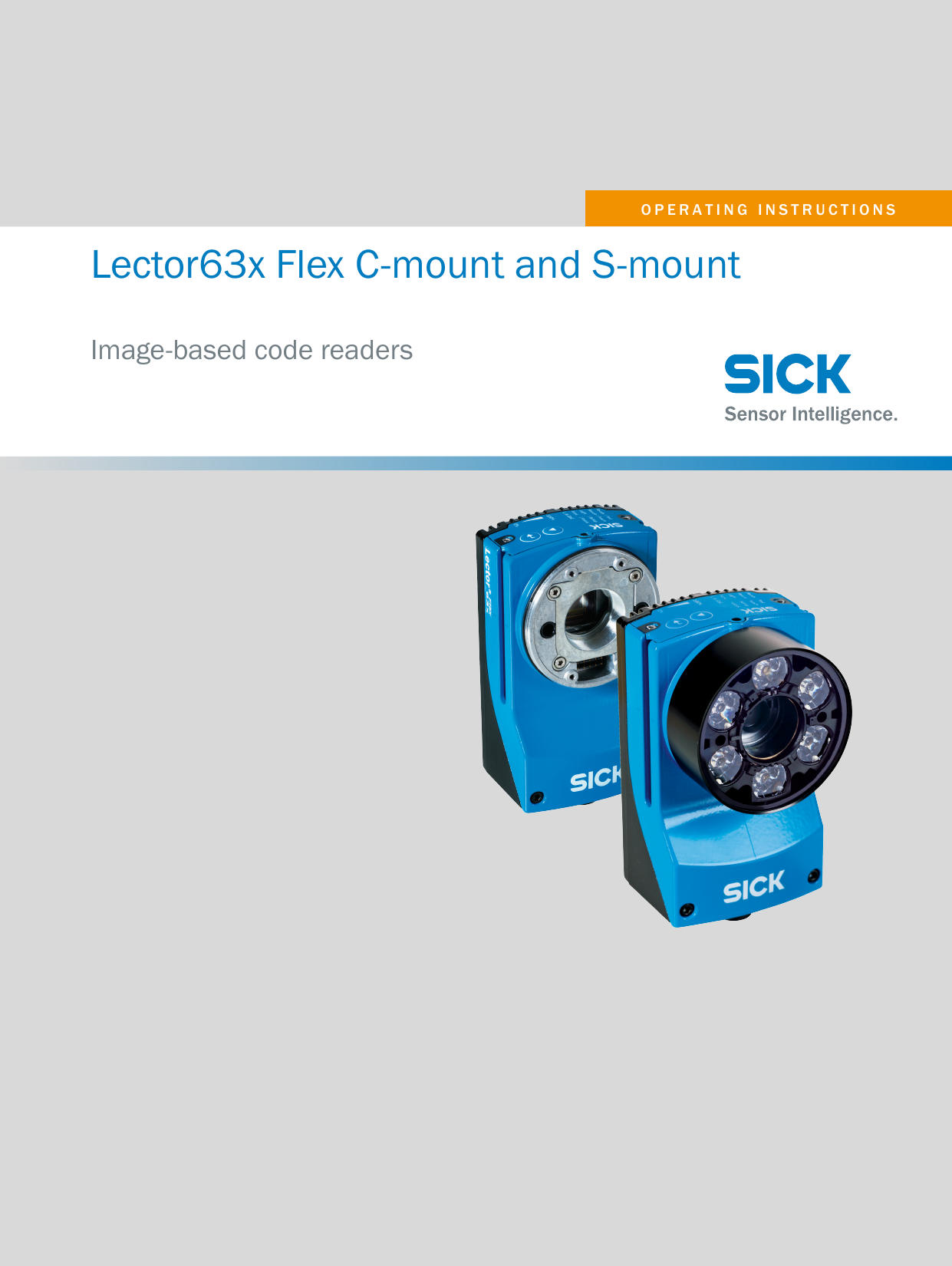 Sick Lector63x Flex C-mount and S-mount Operating instructions | Manualzz