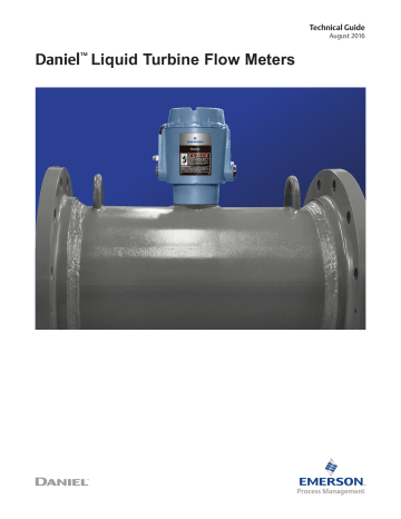 Daniel Liquid Turbine Flow Meters Guide | Manualzz