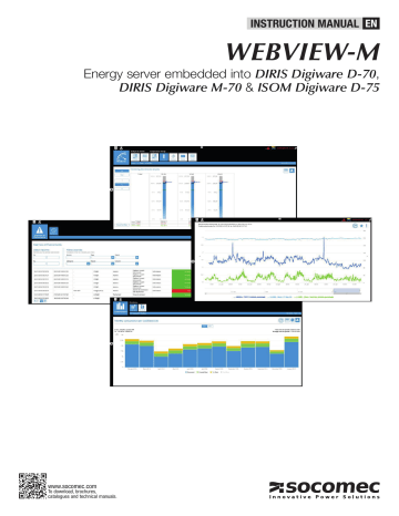 Socomec Software solution Operating instructions | Manualzz
