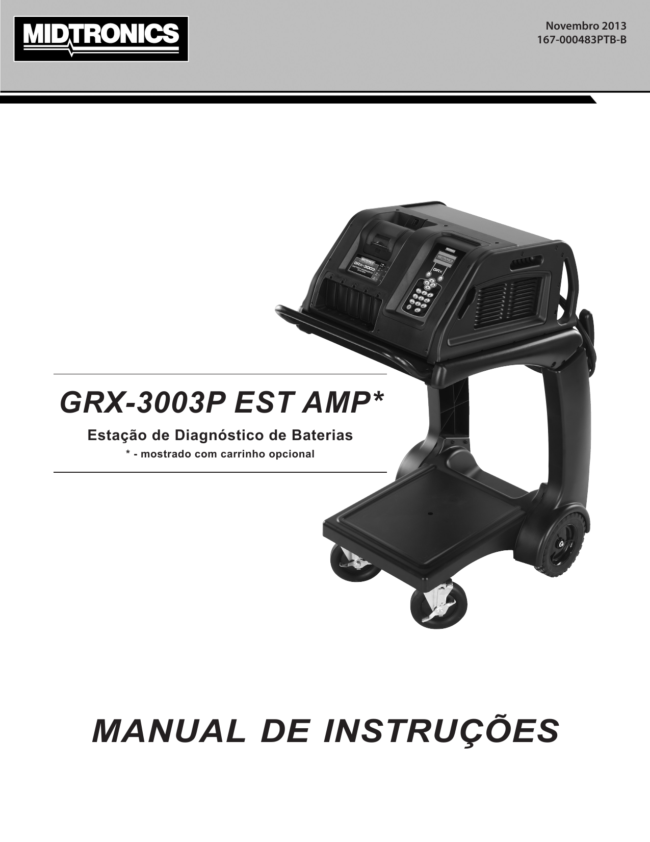 Midtronics GRX-3003P Manual do usuário | Manualzz
