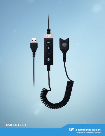 Sennheiser USB-ED CC 01 Fact Sheet | Manualzz