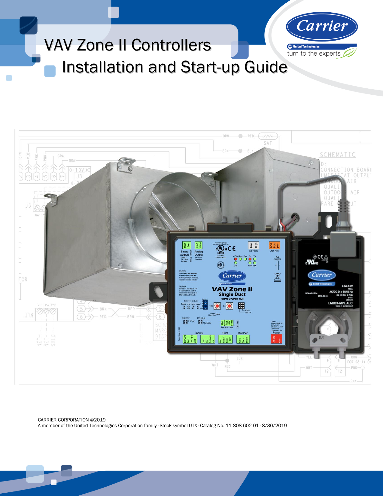 Carrier VAV Zone II Installation And Startup Manual | Manualzz