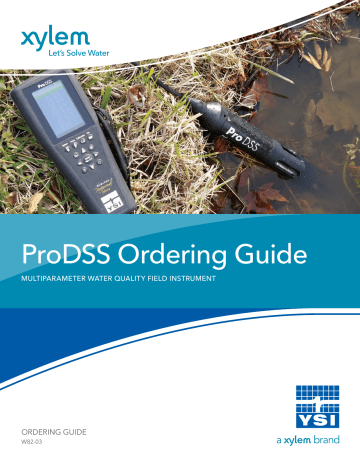 YSI ProDSS Guide | Manualzz