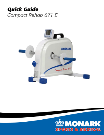 Monark 871e Quick Guide Manualzz