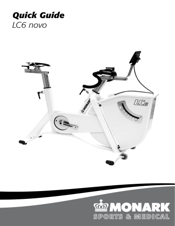 Monark LC6 ergometer Quick guide | Manualzz