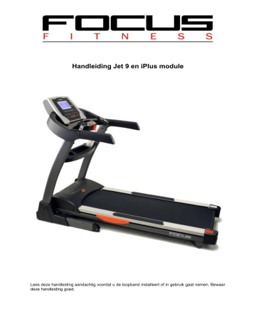 Focus Fitness Jet 9 iPlus de handleiding | Manualzz