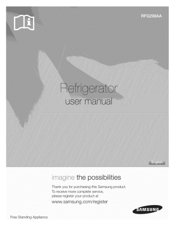 Samsung RFG298AARS/XAA Refrigerator Owner's Manual | Manualzz