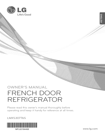 LG LMXS30776S/01 Refrigerator Owner's Manual | Manualzz