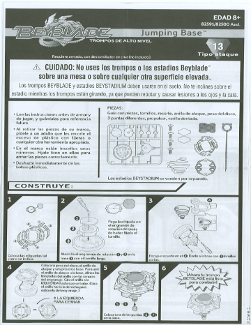 Beyblade Jumping Base Instructions | Manualzz
