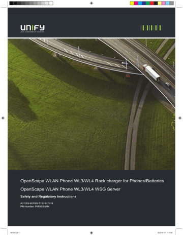 Unify OpenScape WLAN Phone WL4 Rack charger for Phones Batteries WSG ...