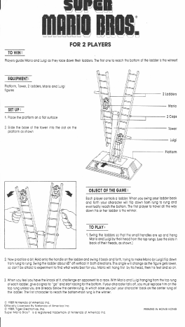 Hasbro Super Mario Bros Instructions | Manualzz