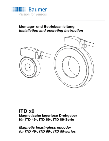 Baumer ITD49H00 - Sine signal Encoder Installation and Operating ...