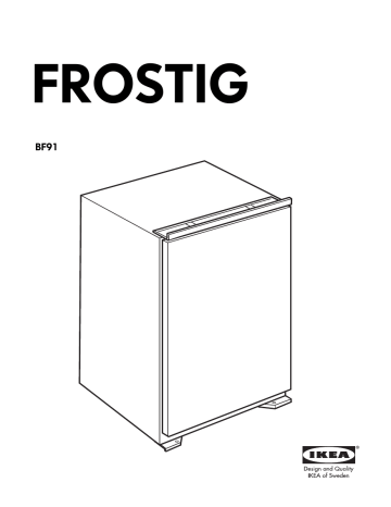 Ikea FROSTIG BF91 Owner Manual | Manualzz