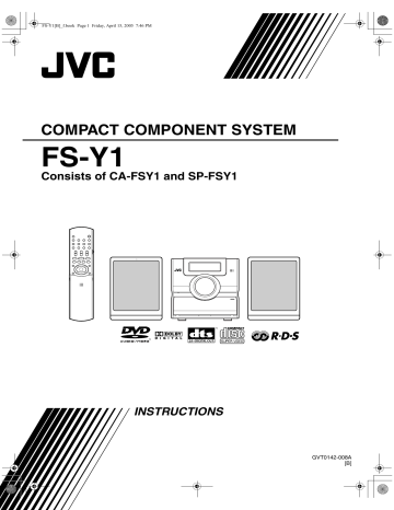 JVC FS-Y1 Owner Manual | Manualzz