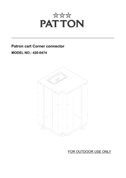 Patton PATRON series - Owner's manual, Operating instructions