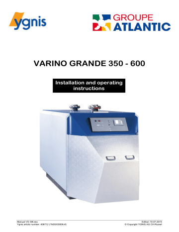 Ygnis VARINO GRANDE Owner Manual | Manualzz