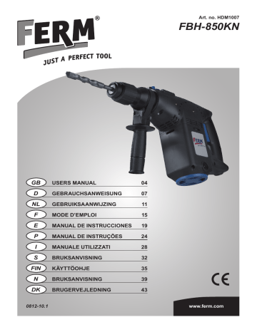 Ferm fbh 850 kn Owner Manual | Manualzz