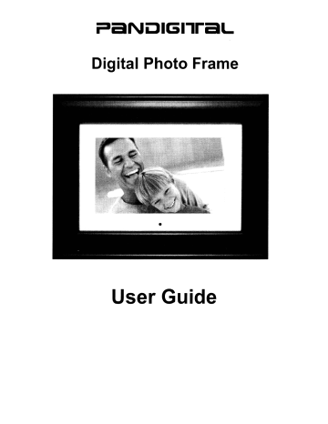 Pandigital Digital Photo Frame User Manual | Manualzz