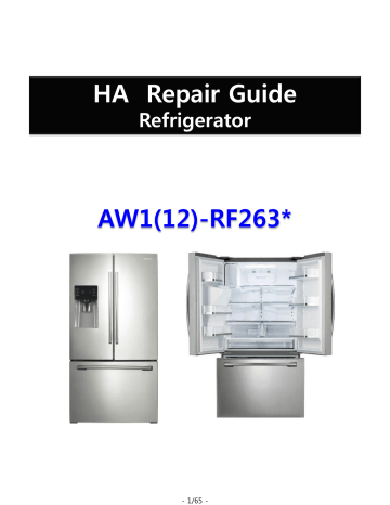 Samsung RF263 Repair Manual | Manualzz
