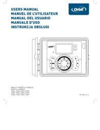 Orbit 27894 - User manual, Use and care manual
