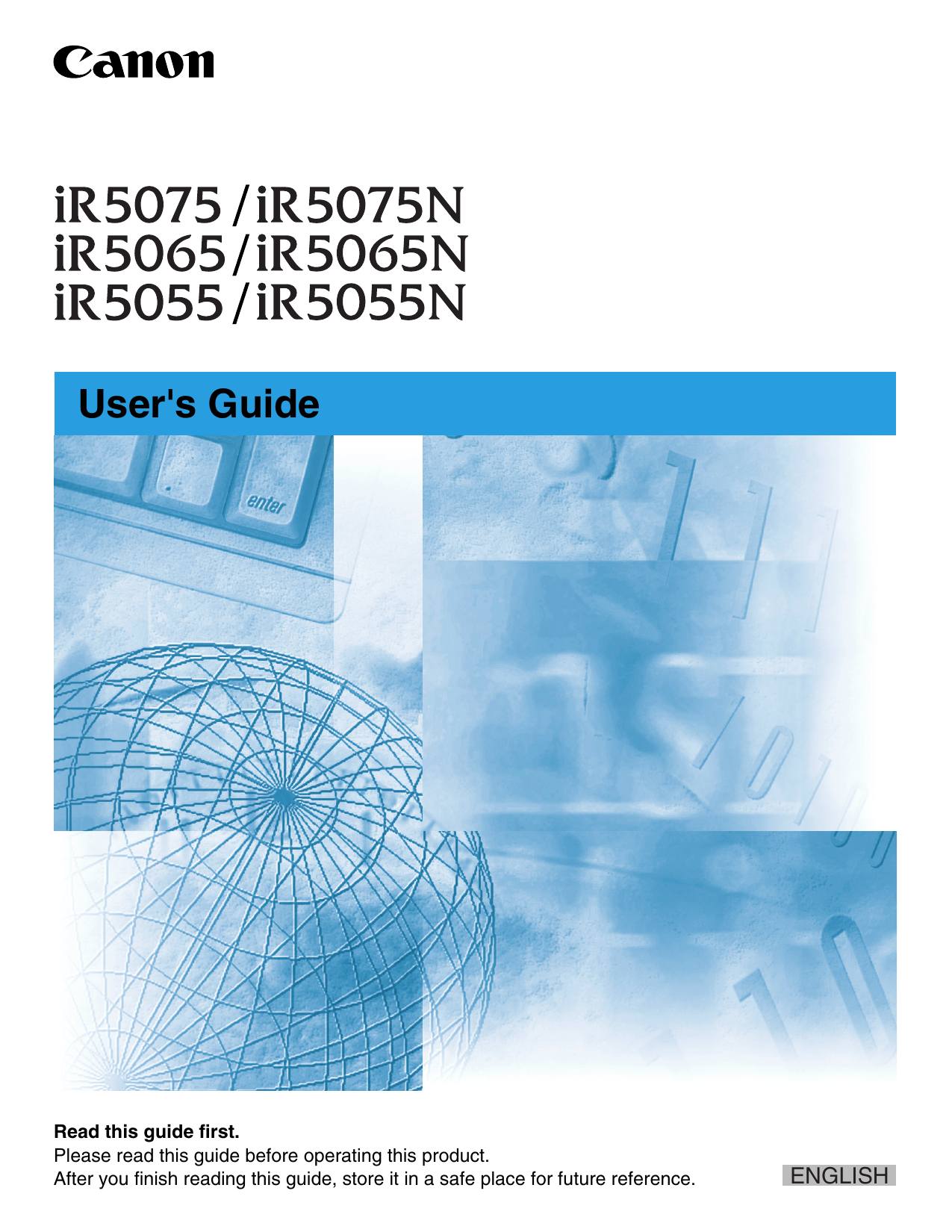 Canon iR5055, iR5055N, iR5065, iR5065N, iR5075, iR5075N User Manual ...