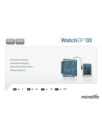 Microlife WatchBP 03 Instruction Manual | Manualzz