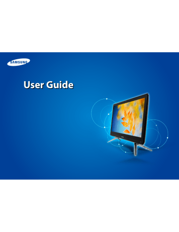 Samsung DP500A2D, DP500A2D 21.5" Series 5 All-in-One PC User Manual ...