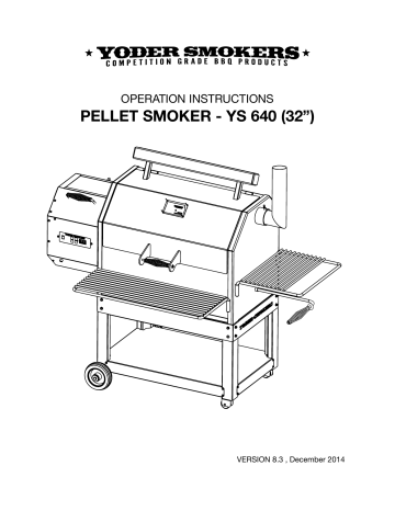 Yoder Smokers YS 640 Operation Instructions Manual | Manualzz
