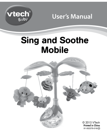 VTech Sing and Soothe Mobile User Manual | Manualzz