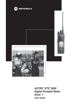 Motorola ASTRO XTS-5000 - User manual, Service manual, Troubleshooting guide