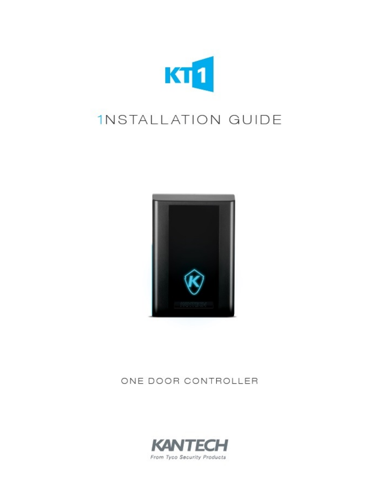 Kantech KT-1 Installation guide | Manualzz