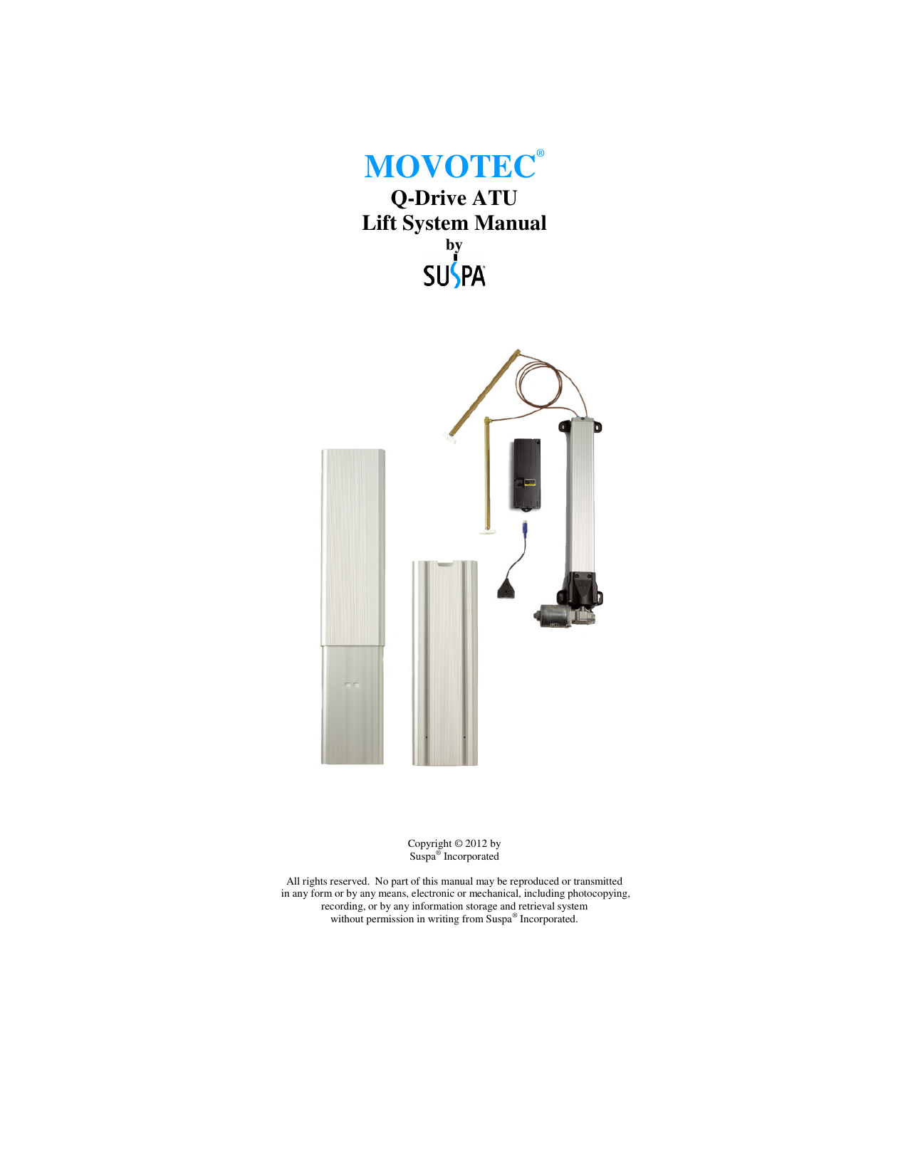 Suspa MOVOTEC Q-Drive ATU Manual | Manualzz