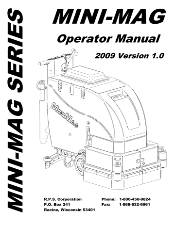 Tomcat mini mag series, mini-mag series Operator's Manual | Manualzz