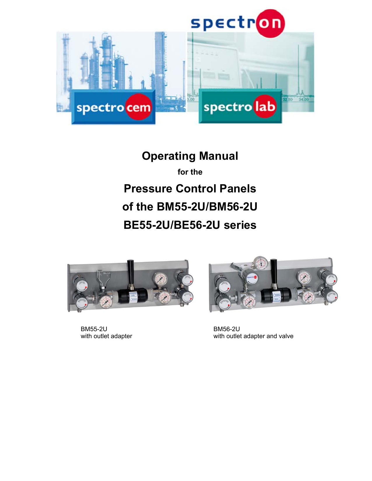 Spectron BE55-2U, BE56-2U, BM55-2U, BM56-2U Operating Manual | Manualzz