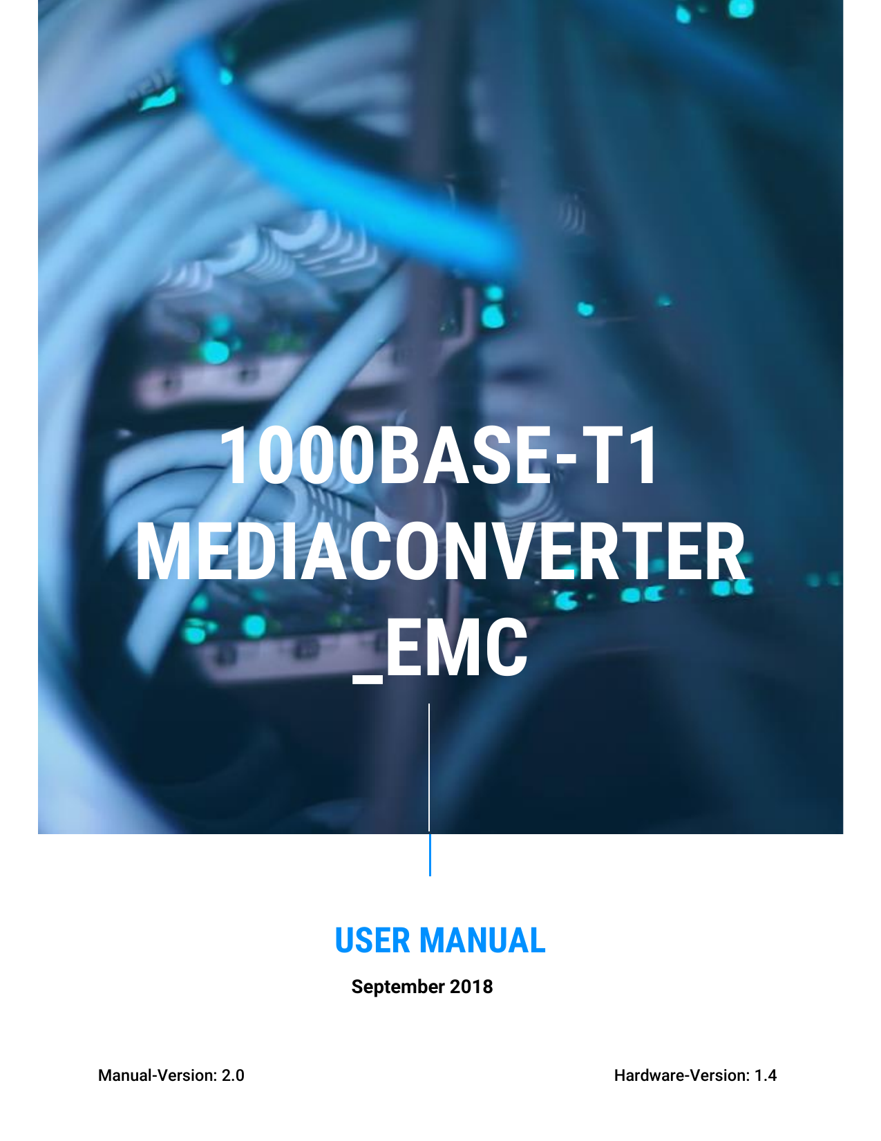 Technica Engineering 1000BASE-T1 MediaConverter EMC User Manual | Manualzz