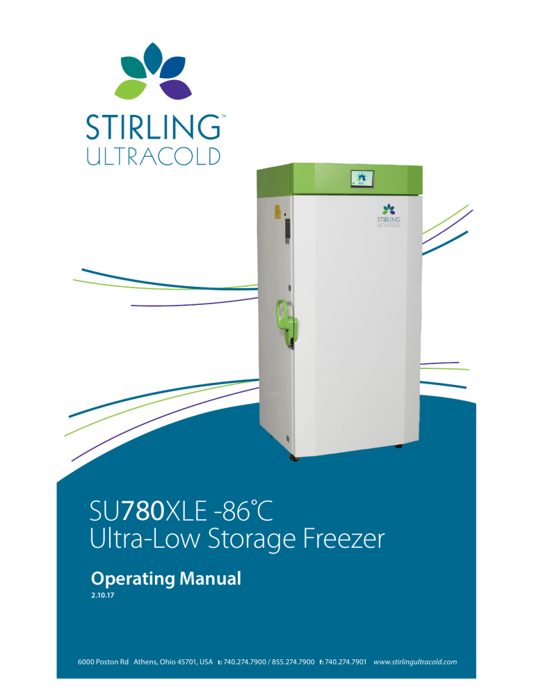 Stirling SU780XLE Operating instructions | Manualzz